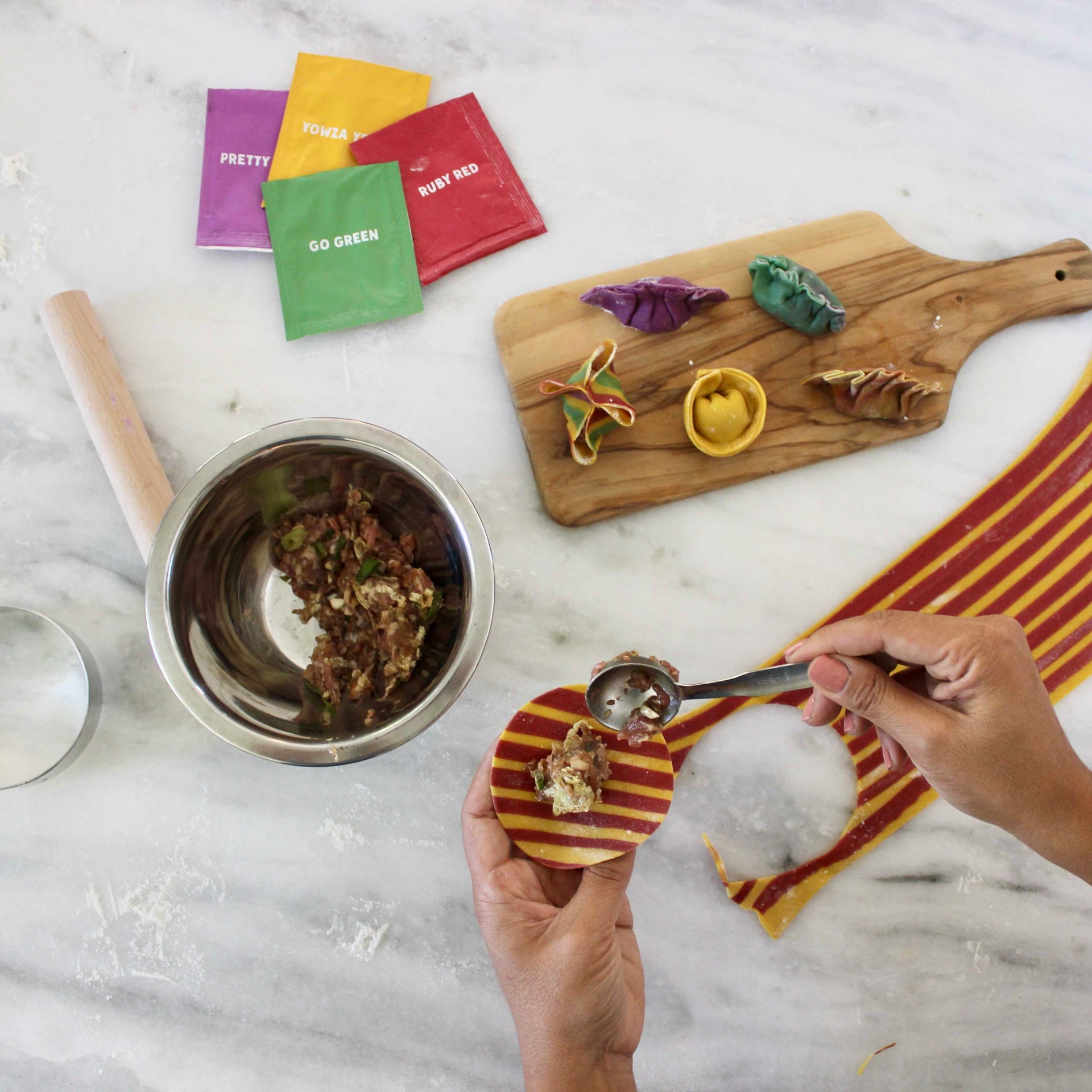 Artisan Dumping Kit | Make Colorful Homemade Dumplings – Global Grub