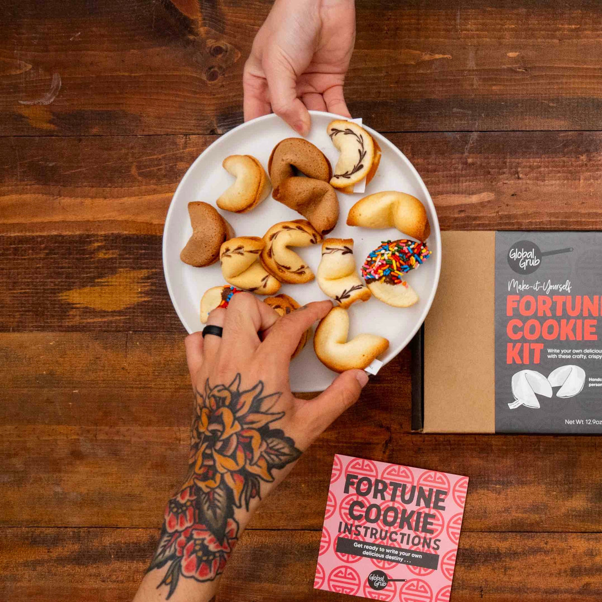 Fortune Cookie Making Kit | Create Your Own Fortune Cookie – Global Grub