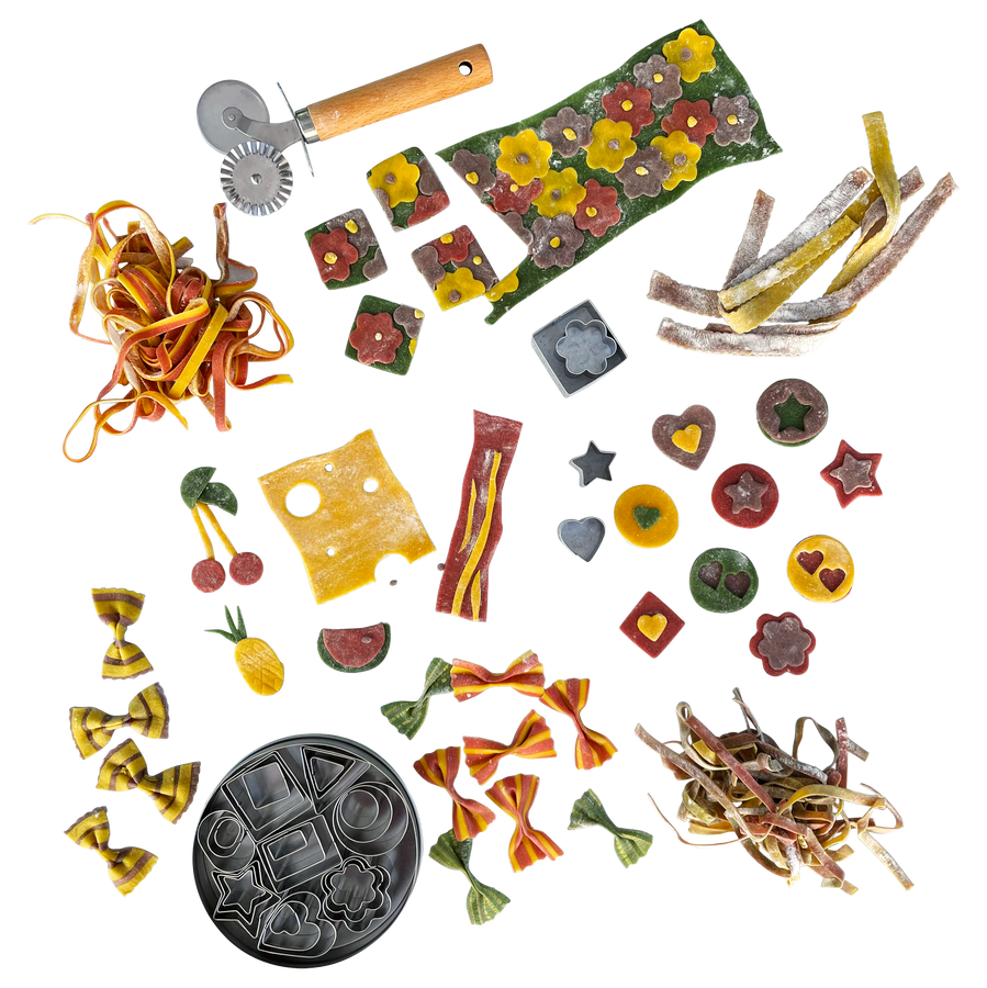 Pasta Art Kit | Make Creative Pasta with Colors from Nature - Global Grub